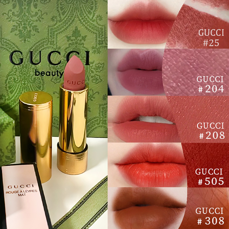 Jual GUCCI lipstick matte / GUCCI matte lipstik Rouge a Levres | Shopee ...