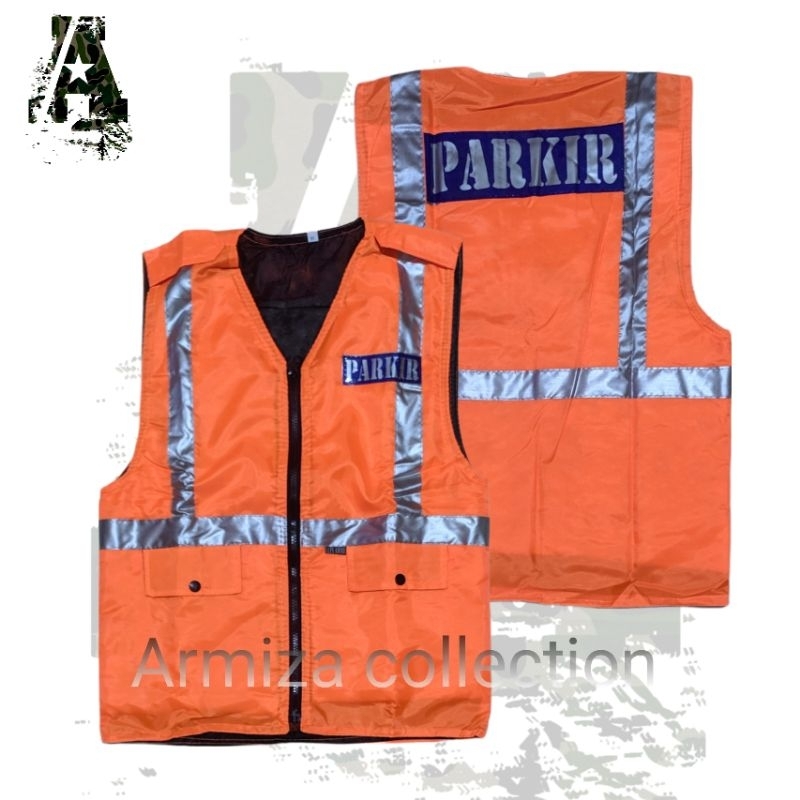 Jual Rompi parkir parasut rompi lapangan petugas parkir rompi safety ...