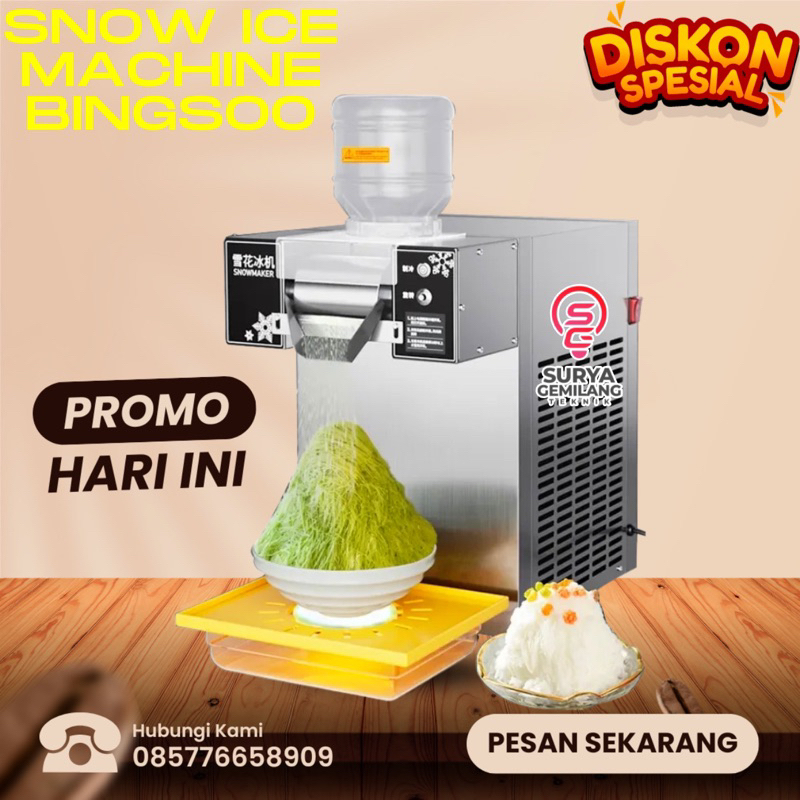 Jual Mesin es bingsoo 360 watt Mesin Bingso machine Snow Ice Maker ...