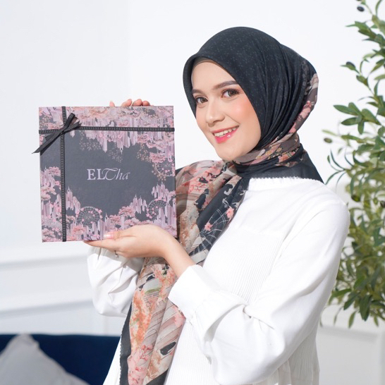 Jual ELtha - Sydney Series (Hijab Segi Empat Voal Premium) | Shopee Indonesia