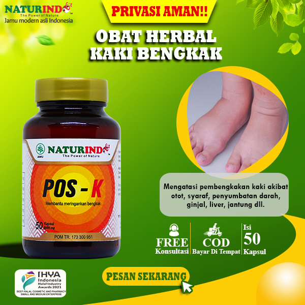 Jual Obat Kaki Bengkak Herbal Ampuh Saraf Penyumbatan Darah Ginjal ...