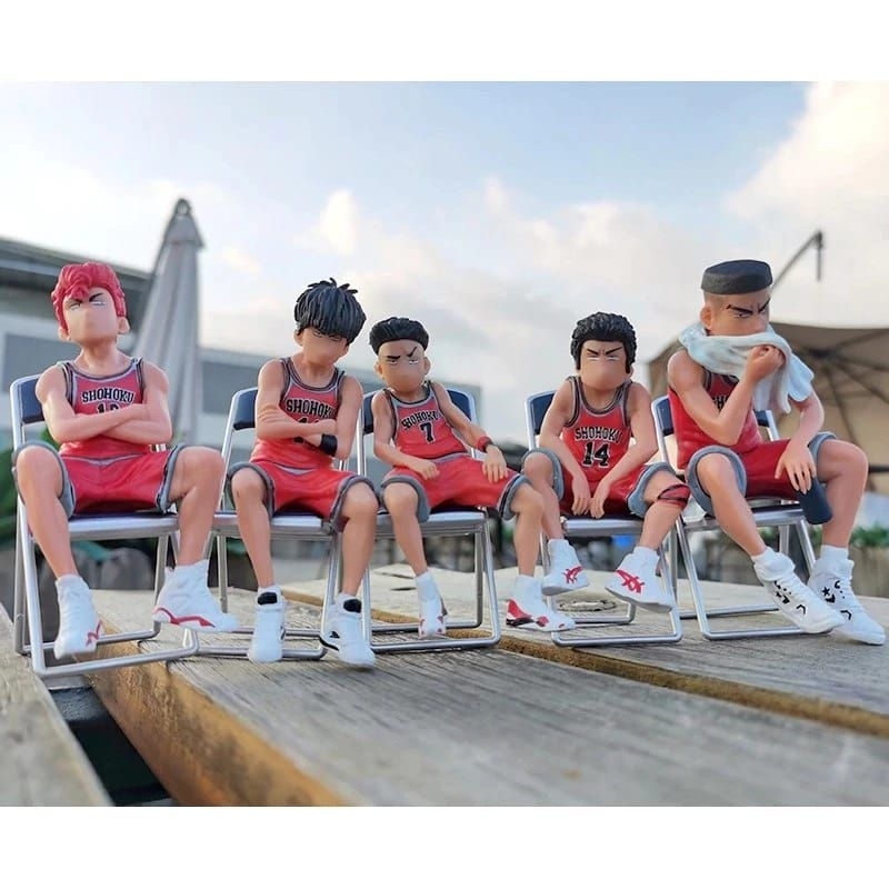 Jual ACTION FIGURE SLAM DUNK TEAM SHOHOKU SAKURAGI HANAMICHI SET 5PCS ...