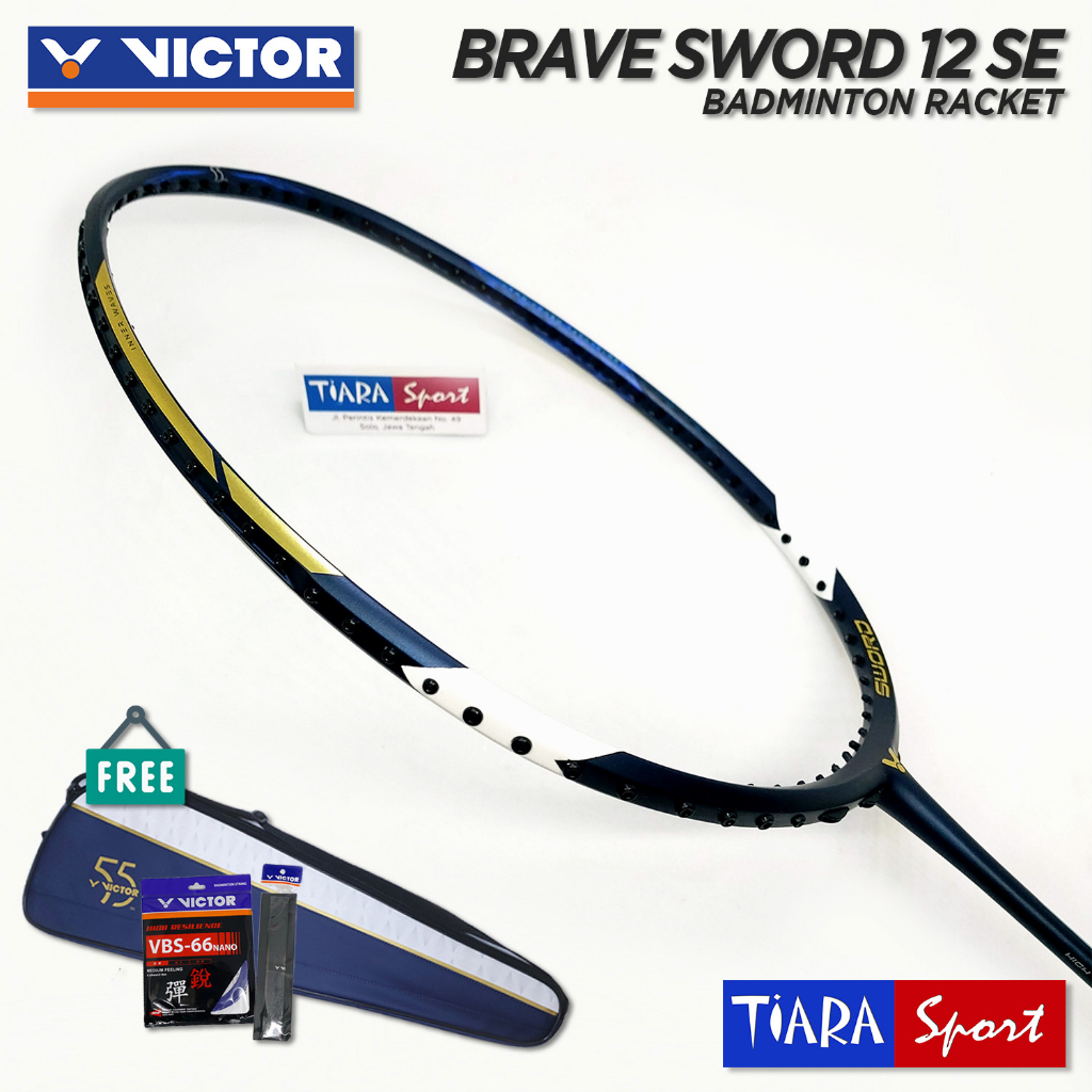 Jual Raket VICTOR Brave Sword 12 SE - 55th Special Edition - 3U 4U ...