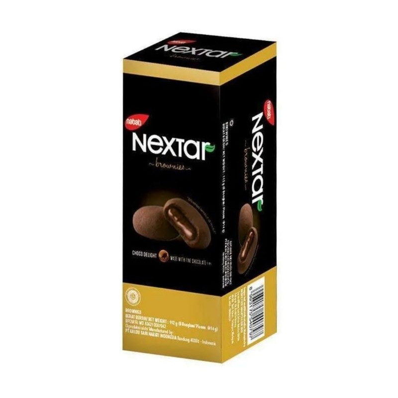Jual Nextar Brownies Cookies (8 pcs x 11.25 g) | Shopee Indonesia