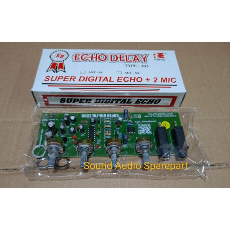 Jual Kit Super Digital Echo Delay plus 2 mic / Kit Echo Delay plus Regulator plus 2 Mic | Shopee ...
