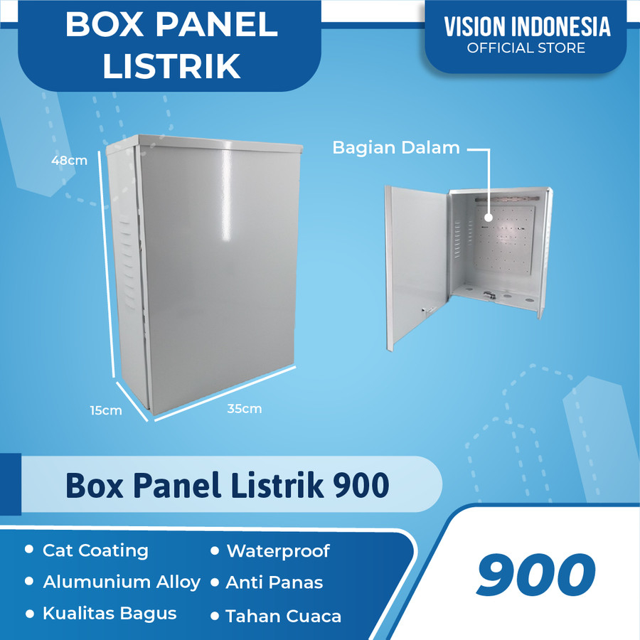 Jual Box Panel Listrik Outdoor 900 || Waterproof ( 48 X 35 X X15 ...