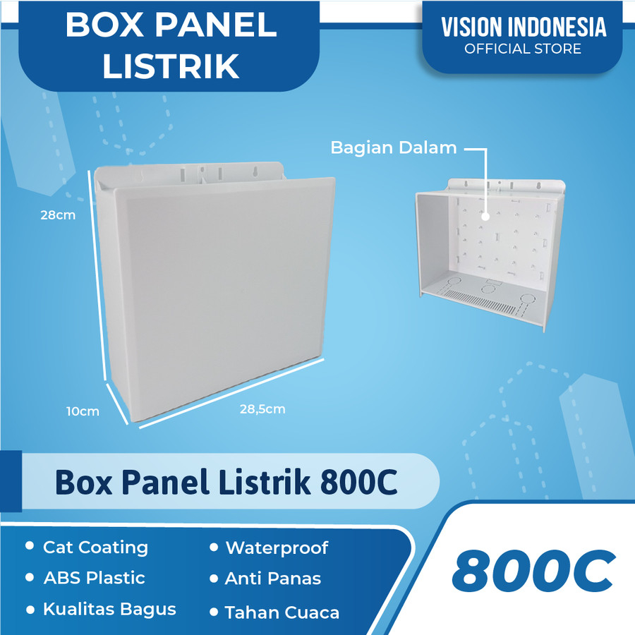 Jual Box Panel Listrik Outdoor 800C / 800D / 800E || Waterproof ...