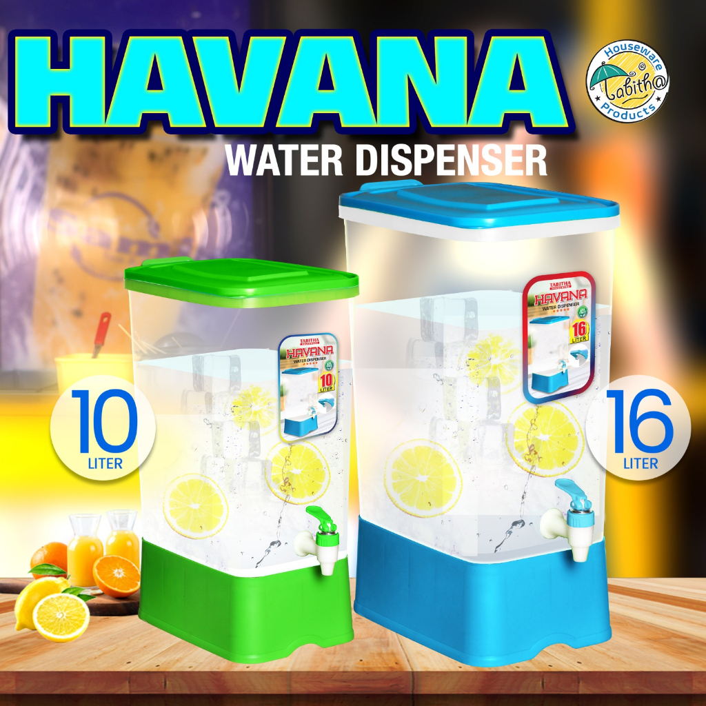 Jual TABITHA Tempat Penyimpanan Wadah Es Buah Toples Dispenser Kran ...