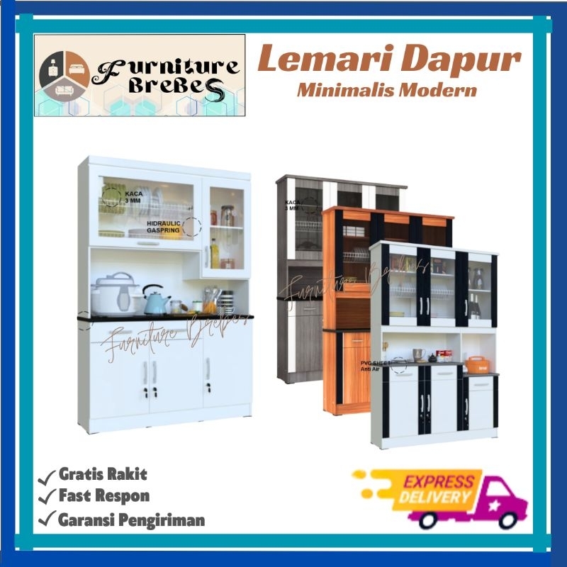 Jual Lemari Sayur 3 Pintu Lemari Sayur PVC Lemari Sayur Minimalis ...