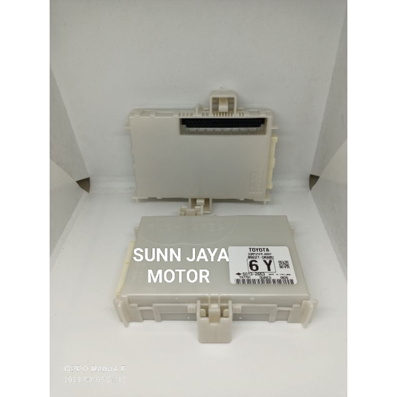 Jual COMPUTER BODY ECU BODY ETACS FORTUNER VRZ ORIGINAL 89221-0K680 ...