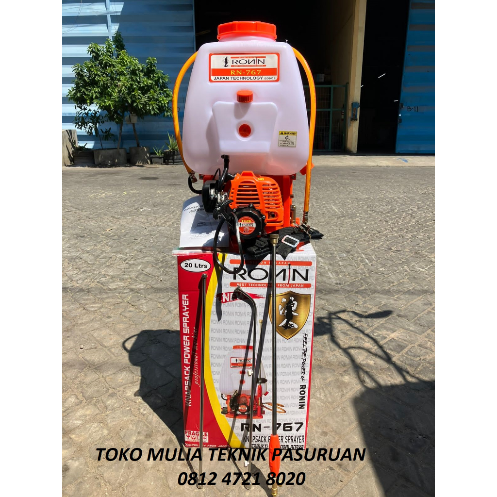 Jual Knapsack Power Sprayer 2 Tak 20 Liter RONIN JAPAN TEKNOLOGI / Penyemprot Hama / Sprayer ...