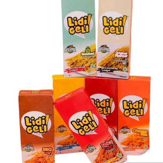 Jual Lidi Geli - Mie Lidi Geli Cemilan Jadoel Kekinian Renyah Lembut ...