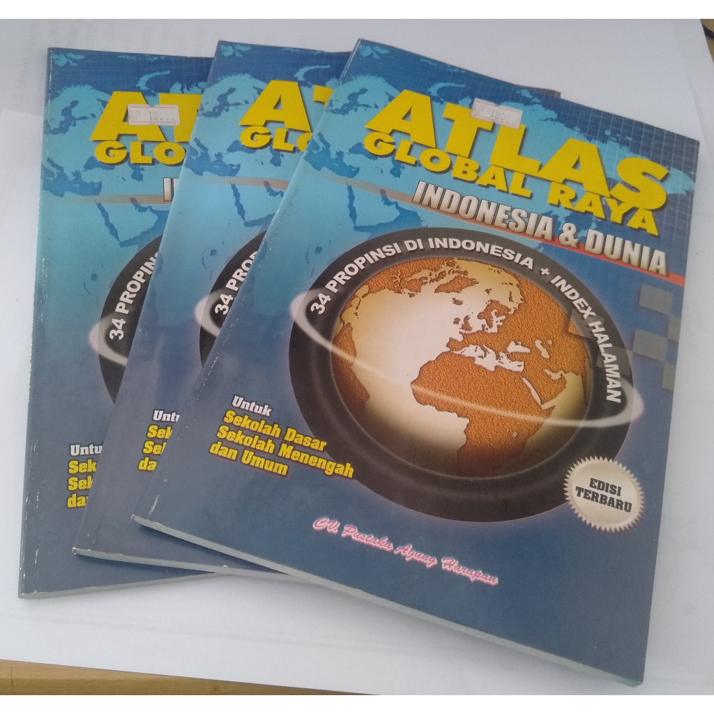 Jual Atlas Global Raya Indonesia dan Dunia | Shopee Indonesia