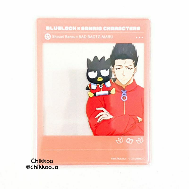 Jual Blue Lock Sanrio Acrylic Card - Barou | Shopee Indonesia