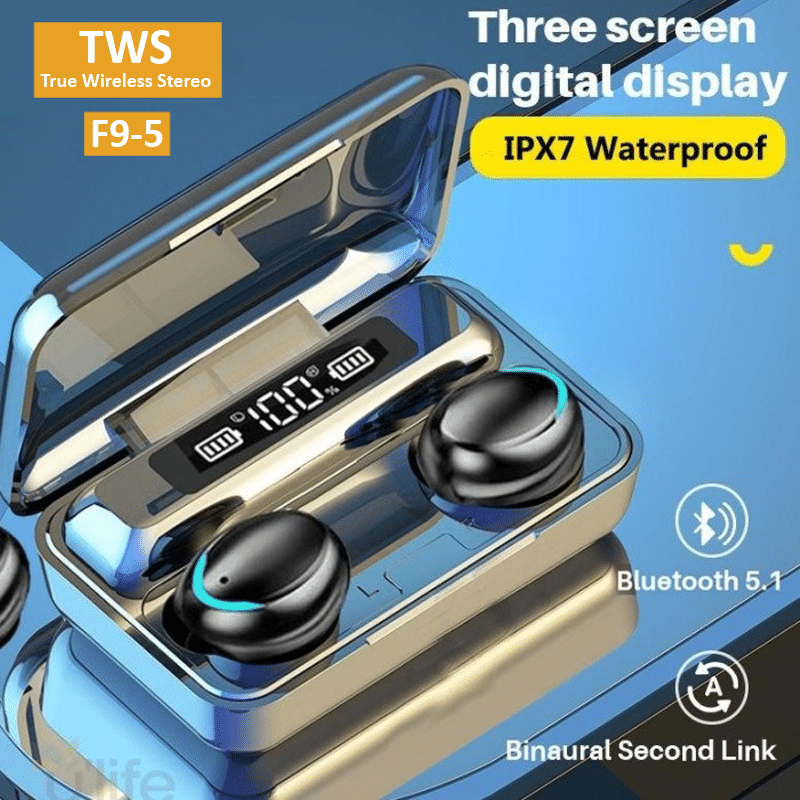 Jual ANG HEADSET BLUETOOTH TWS WIRELESS STEREO GAMING M10/F9-5/M19/M90 MAX/M90 PRO/M30 PRO ...