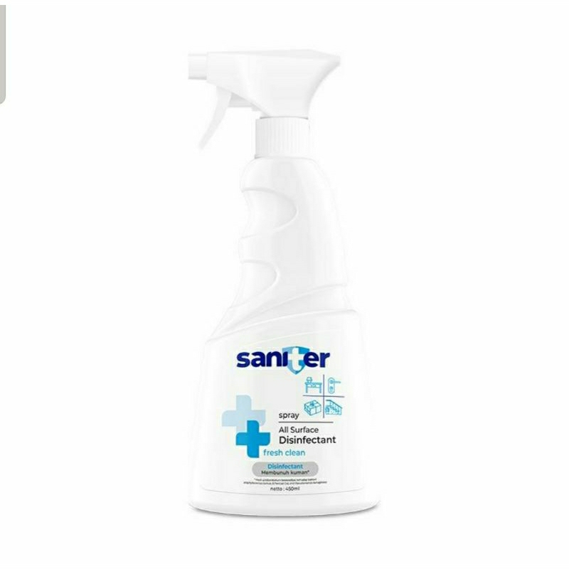 Jual Saniter All Surface Disinfectant Bottle 450ml / Saniter ...