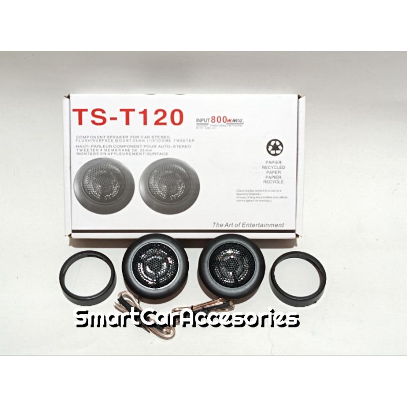 Jual Dome tweeter tweter speaker speker audio TS-T120 TS T120 universal ...