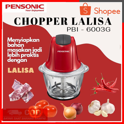 Jual Pensonic PBI 6003G Food Chopper Lalisa - Blender penggiling ...