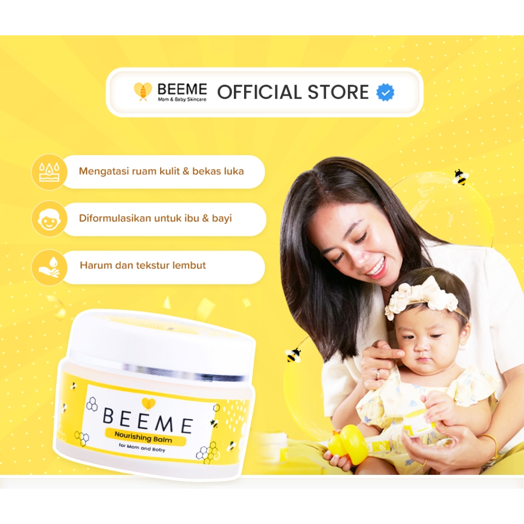 Jual Beeme Nourishing Balm | SKINCARE IBU DAN ANAK | Shopee Indonesia