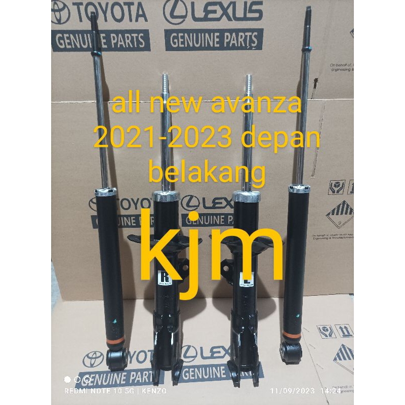 Jual shockbreaker toyota all new avanza 2021-2023 depan belakang ...