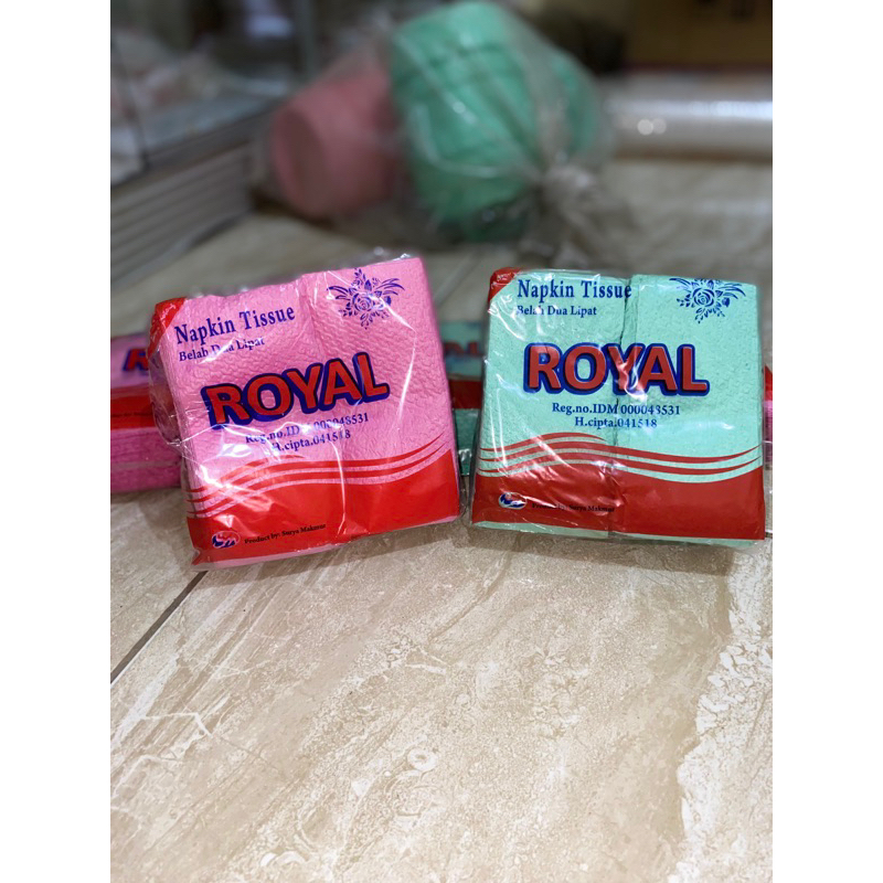 Jual tissu//tisu tanggung/tissue warna//Tisue warna//tisu royal ...
