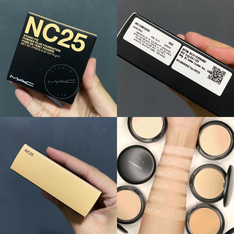 Jual NEW. MAC STUDIO FIX POWDER PLUS FOUNDATION NC25 | Shopee Indonesia