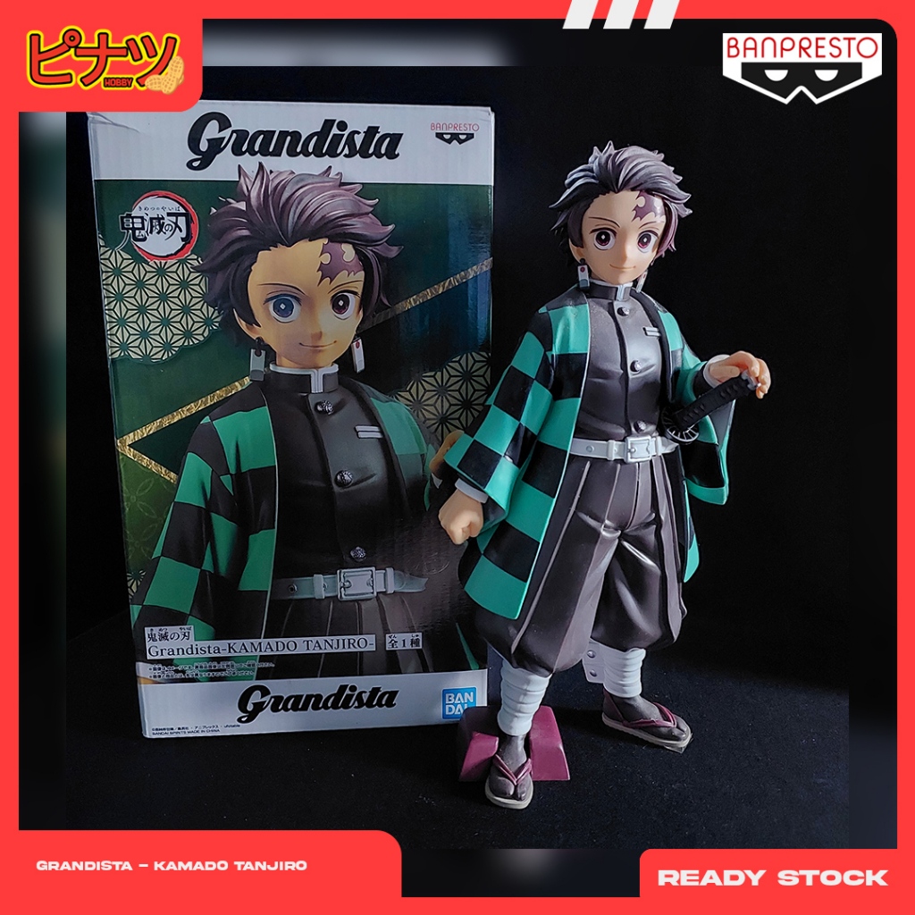 Jual Banpresto Kimetsu no Yaiba Figure - Grandista - Kamado Tanjiro ...