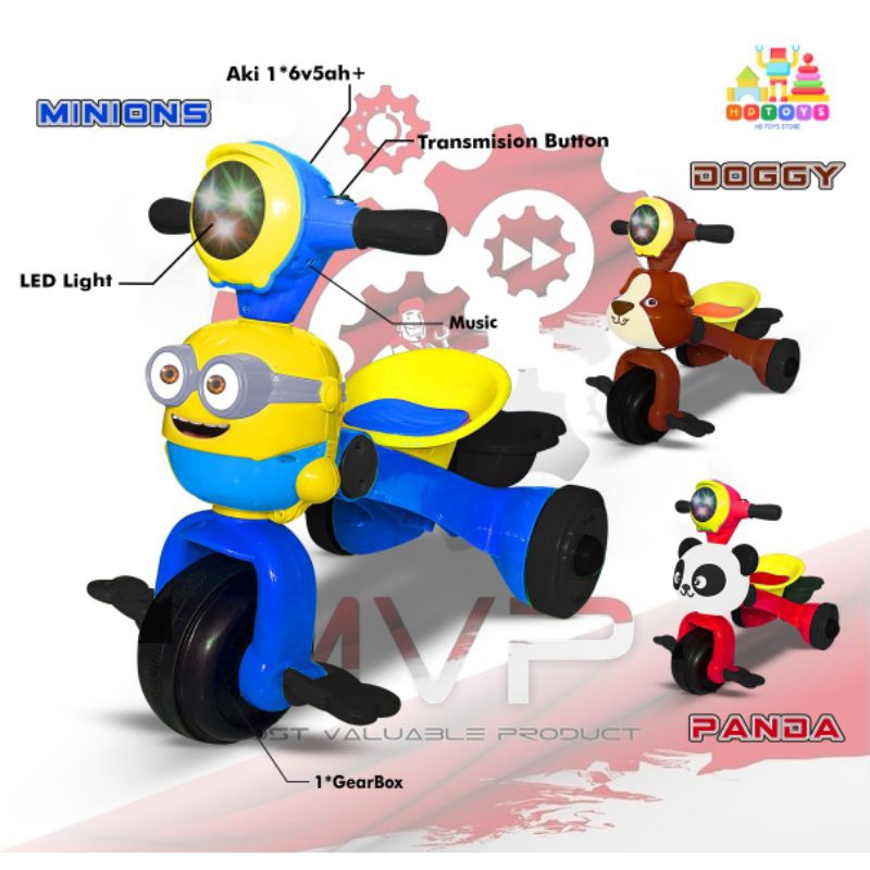 Jual Sepeda Anak Roda 3 / Mainan Motor Anak-anak / Bike / BBR191 ...