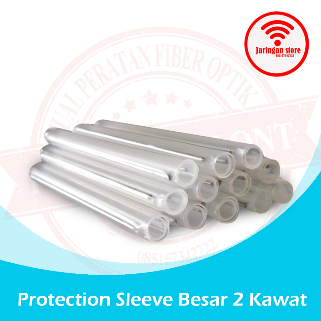 Jual 100pcs Protection Sleeve Besar FTTH Protector Pelindung Sambungan ...