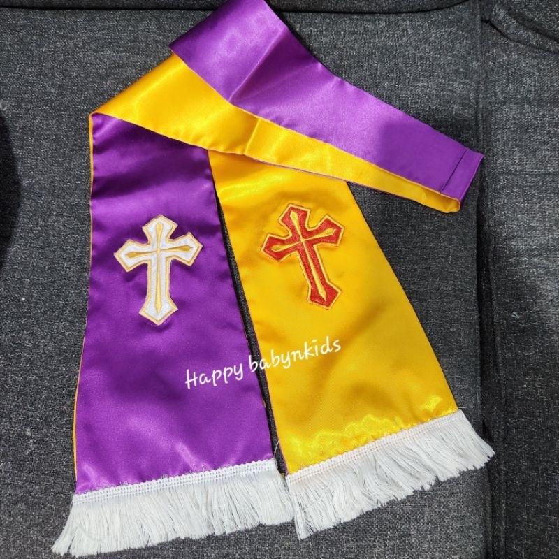 Jual STOLA/SCARF/SELENDANG/ GEREJA/PENDETA/CHOIR/BAPTIS | Shopee Indonesia