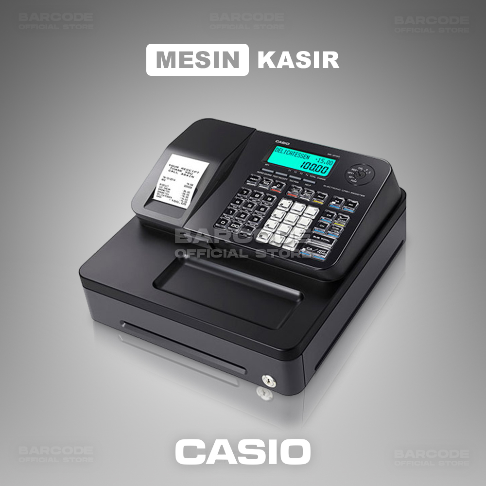 Jual Casio SE-S100 Cash Register Mesin Kasir with Thermal Printer ...