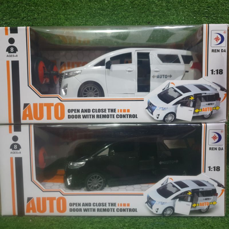 Jual mobil remote ALPHARD auto SLIDING DOOR Rc Alphard baterai charge ...