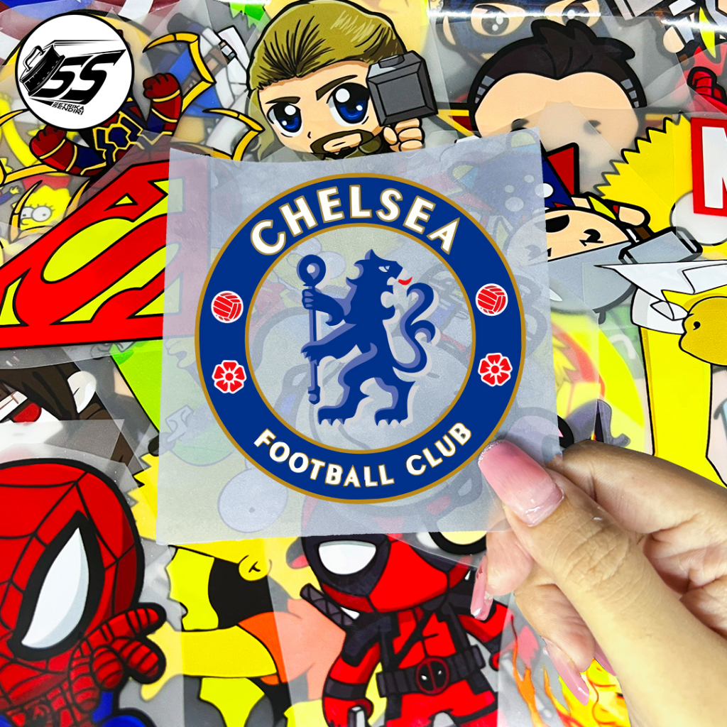 Jual SABLON DTF - SABLON SETRIKA - LOGO KLUB BOLA - 10CM X 10 CM ...