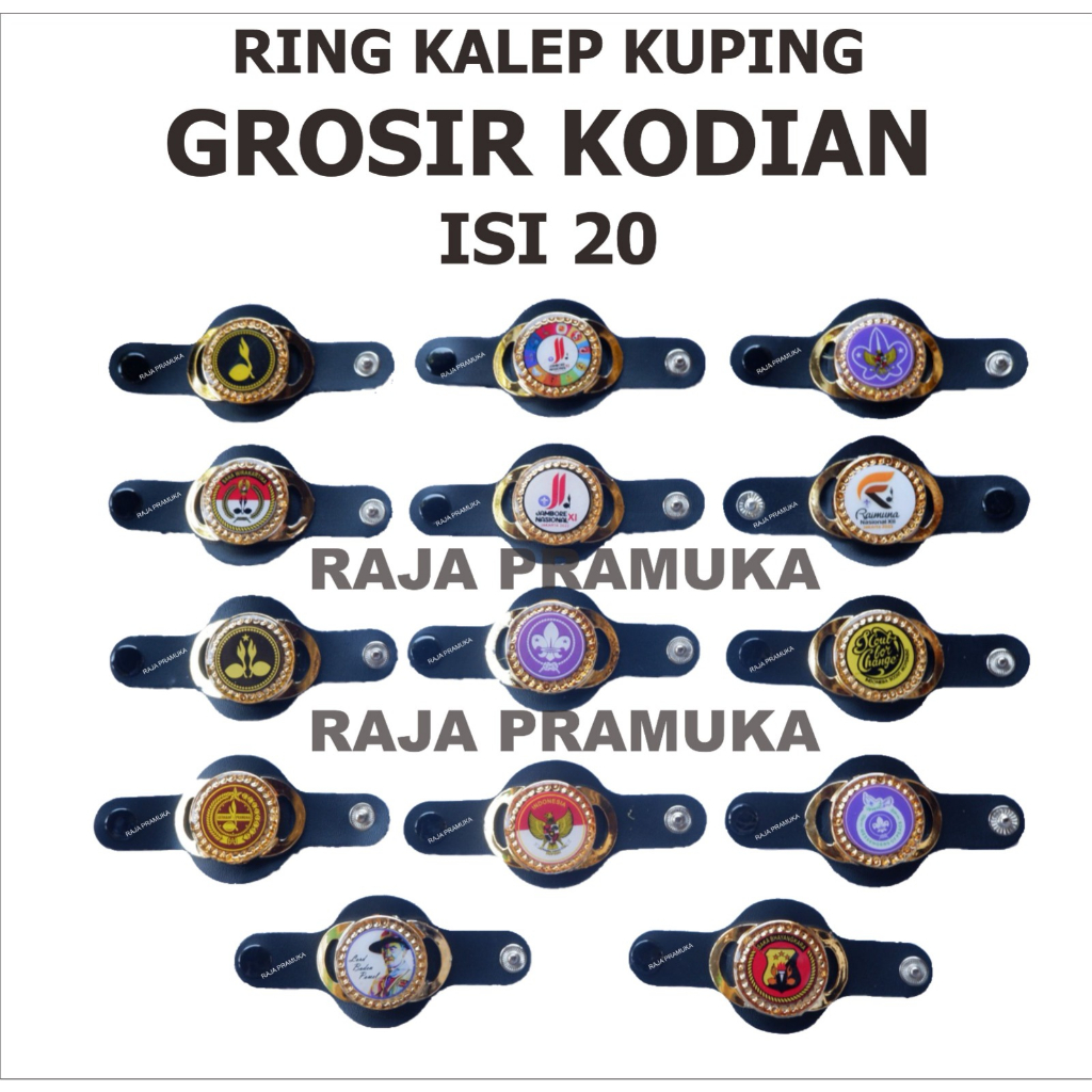 Jual RING HASDUK PRAMUKA ISI 20 KODIAN KUPINGAN FIBERGLASS GROSIR ...