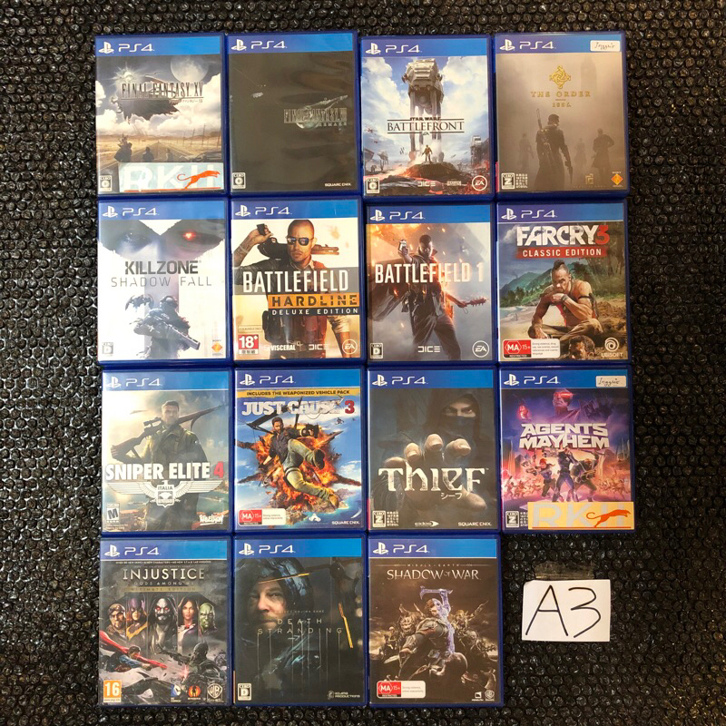 Jual KASET PS4 ORIGINAL SECOND BEKAS / blueray disc bd ps5 ps 4 | Shopee Indonesia