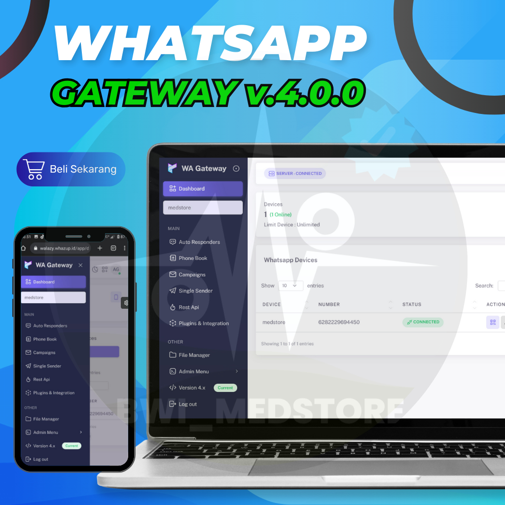 Jual Kumpulan Source Code WhatsApp Gateway | Shopee Indonesia
