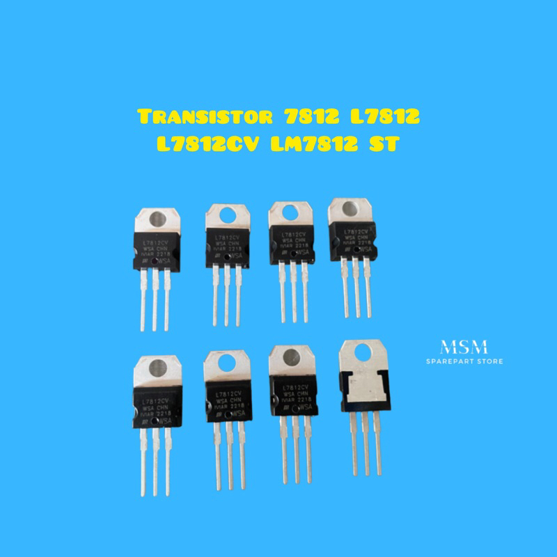 Jual Transistor 7812 L7812 L7812CV LM7812 ST | Shopee Indonesia