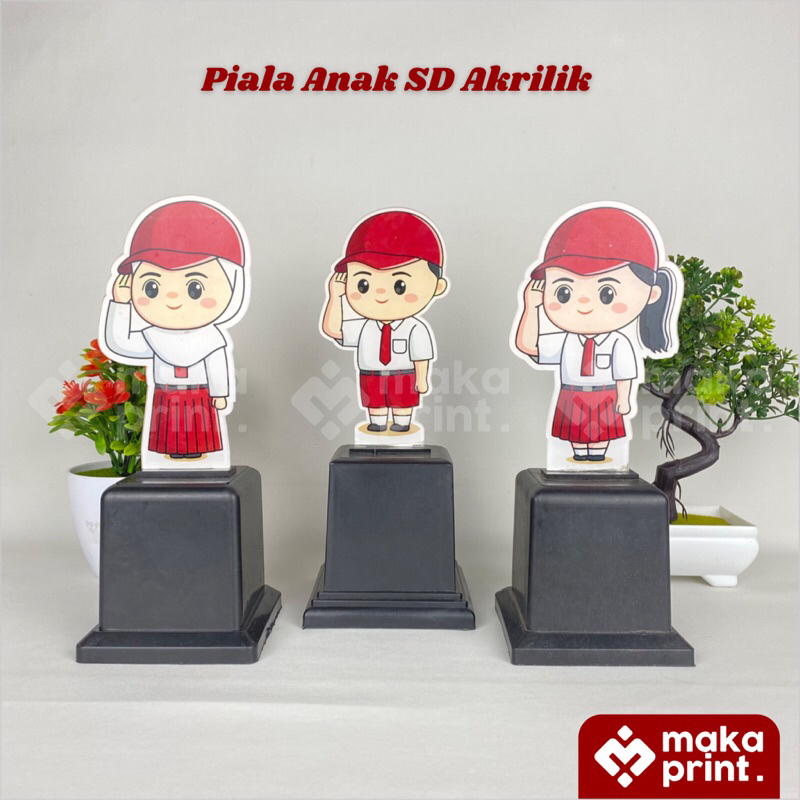Jual Piala Akrilik (Siswa SD) - Piala Akrilik Anak - Piala Wisuda ...