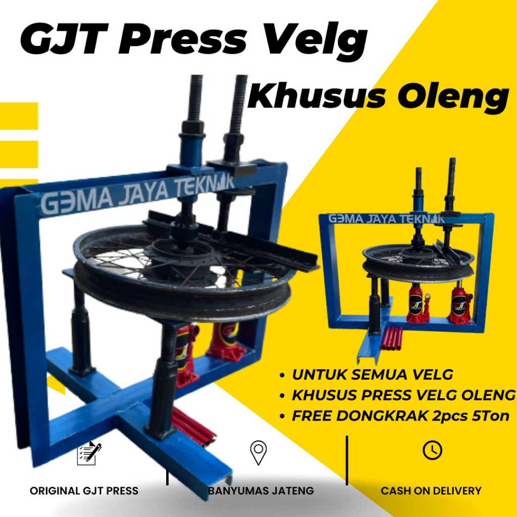 Jual Alat Press Velg Motor oleng press pelek speleng | Shopee Indonesia