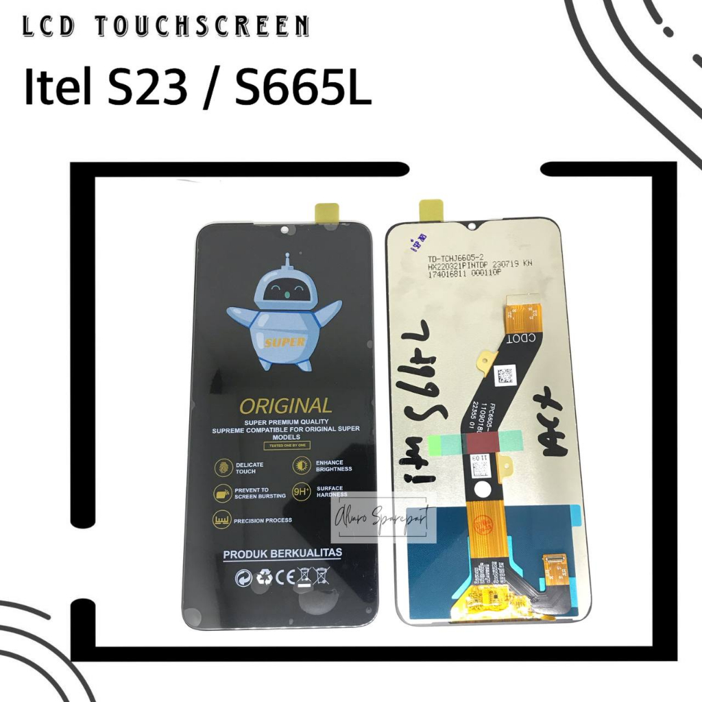 Jual LCD TOUCHSCREEN ITEL S23 S665L FULLSET | Shopee Indonesia