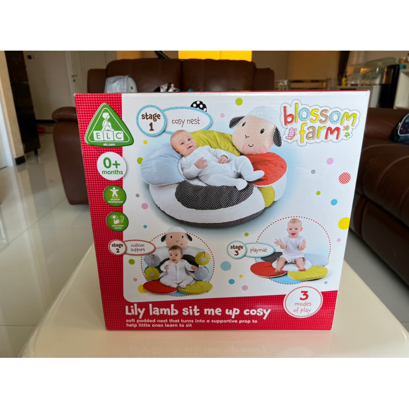 Jual ELC Blossom Farm Lily Lamb sit me up cosy 3 in 1 New | Shopee ...