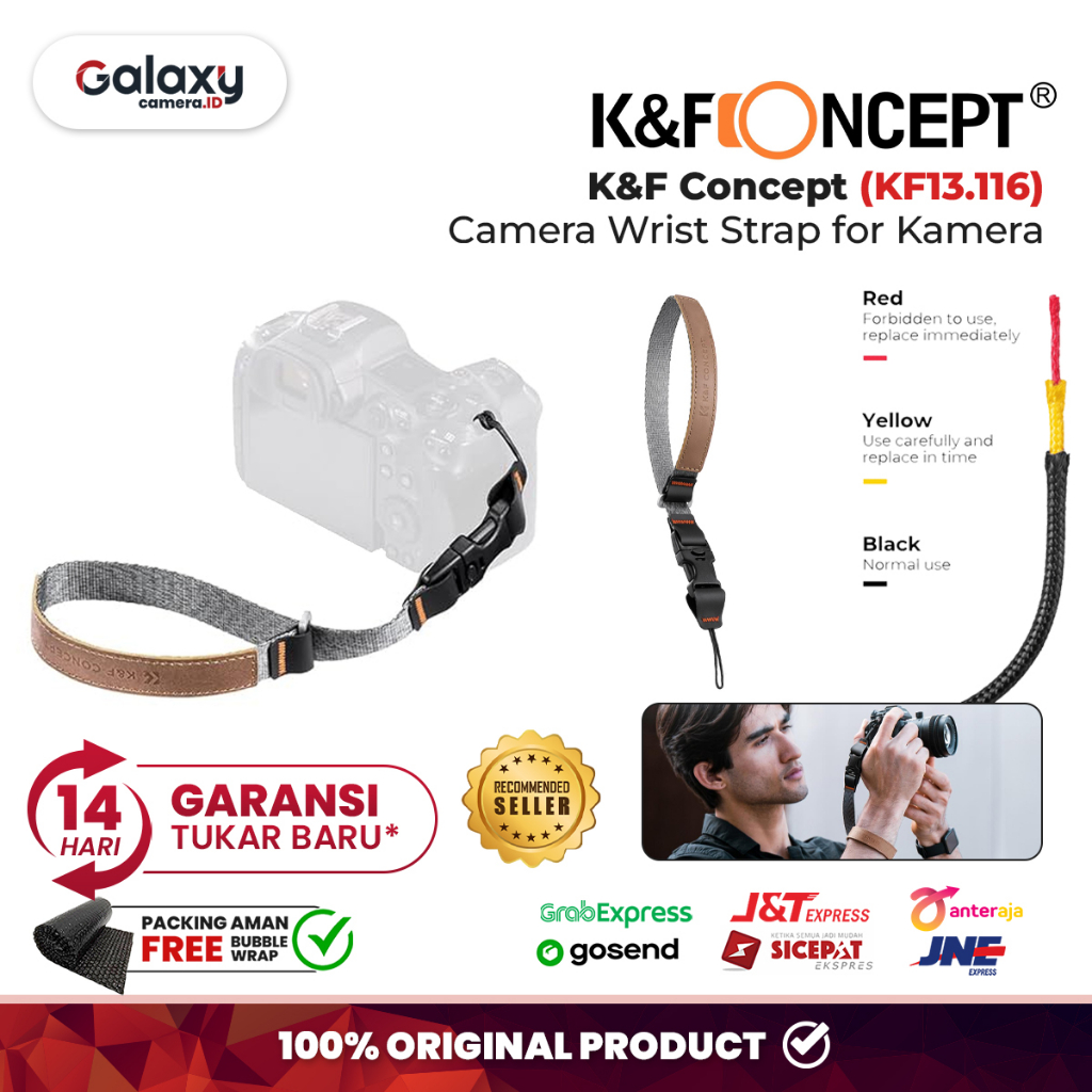 Jual KNF Concept Wrist Strap Camera K&F Tali Strap Kamera Ori (KF13.116 ...