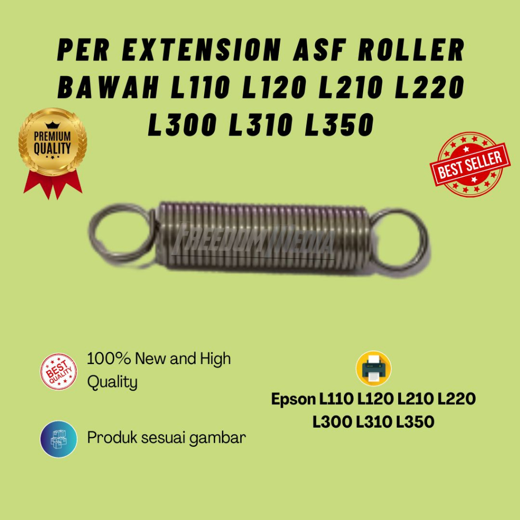 Jual Per Extension ASF Roller Bawah/ peddling wheel spring Epson L110 ...