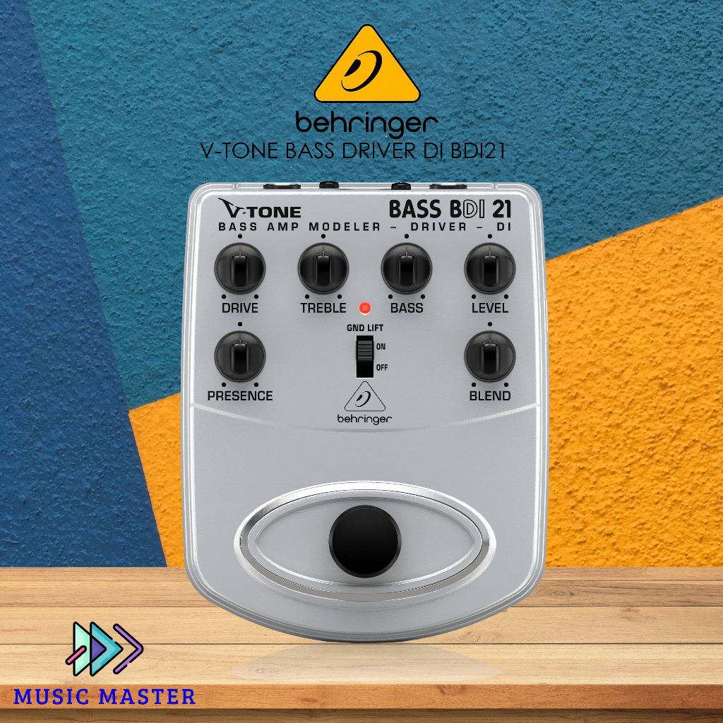 Jual Behringer Bdi21 Bass Preamp Stompbox With DiRecording Out | Shopee ...