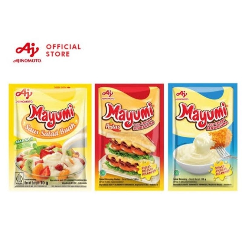Jual Mayumi Mayonais Sachet 100 gr - Mayonnaise | Shopee Indonesia