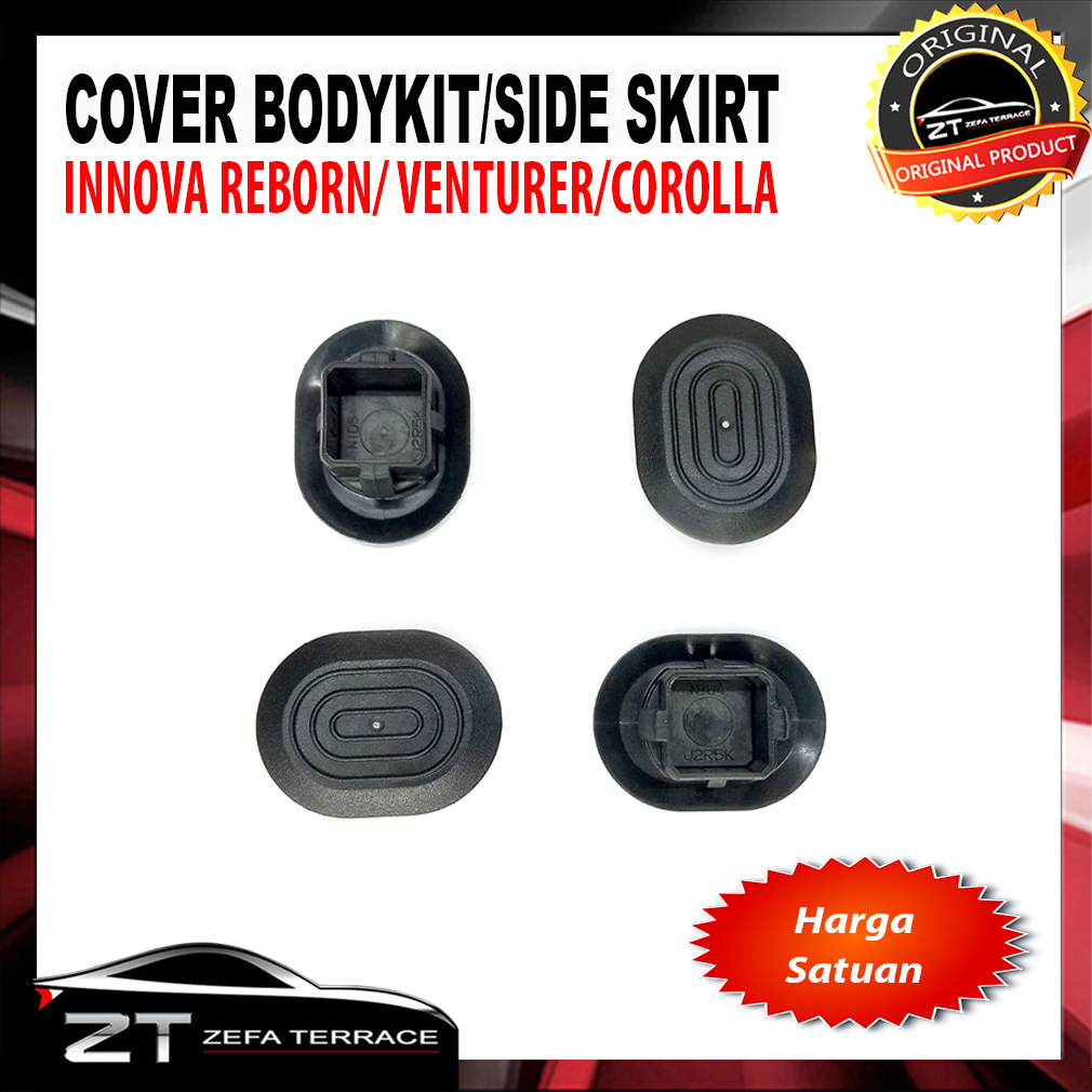 Jual Cover Tutup Bodykit side skirt Innova Reborn Venturer Corolla ...