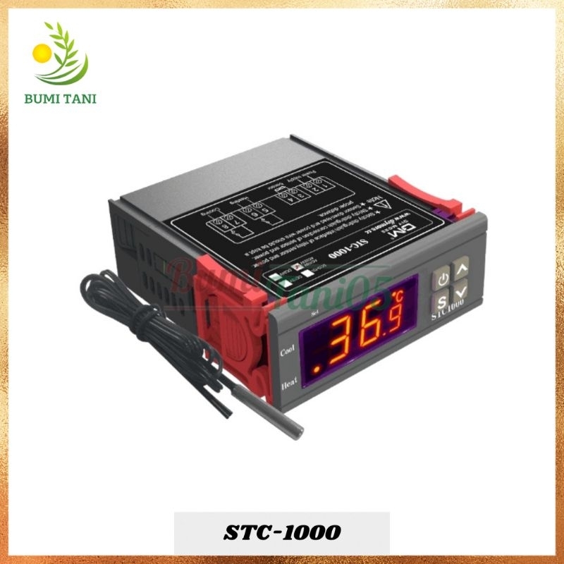 Jual Digital Thermostat Temperatur Controller STC-1000 Pengatur Suhu ...