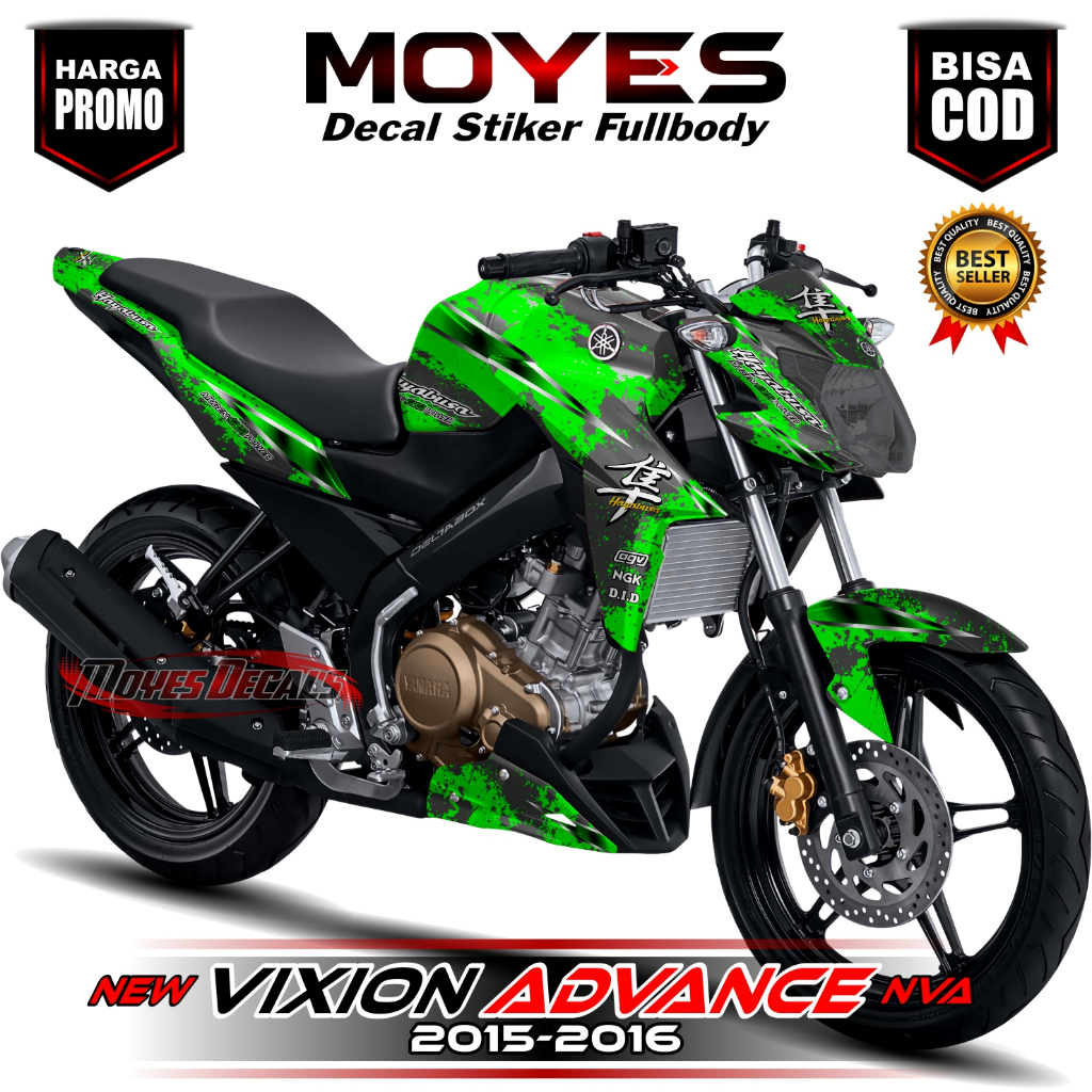 Jual Decal Vixion NVA Advance Sticker Fullbody - Stiker Variasi ...