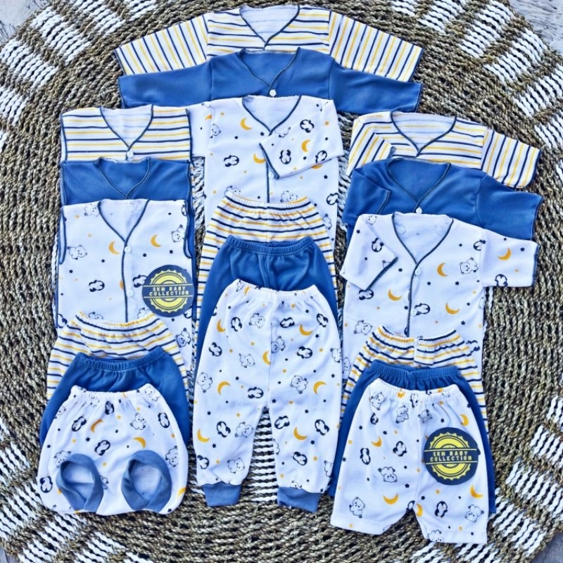 Jual paket hemat 18 pcs baju dan celana bayi baru lahir newborn seri ... Jual paket hemat 18 pcs baju dan celana bayi baru lahir newborn seri ...