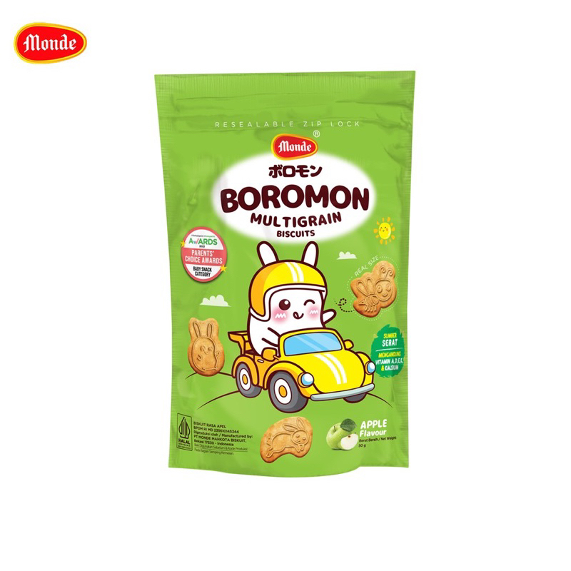 Jual Monde Boromon Multigrain Biscuits 50gr | Shopee Indonesia